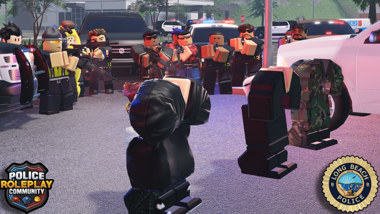 LONG BEACH DETECTIVES RAID AUTO SHOP!! Roblox ERLC - YouTube