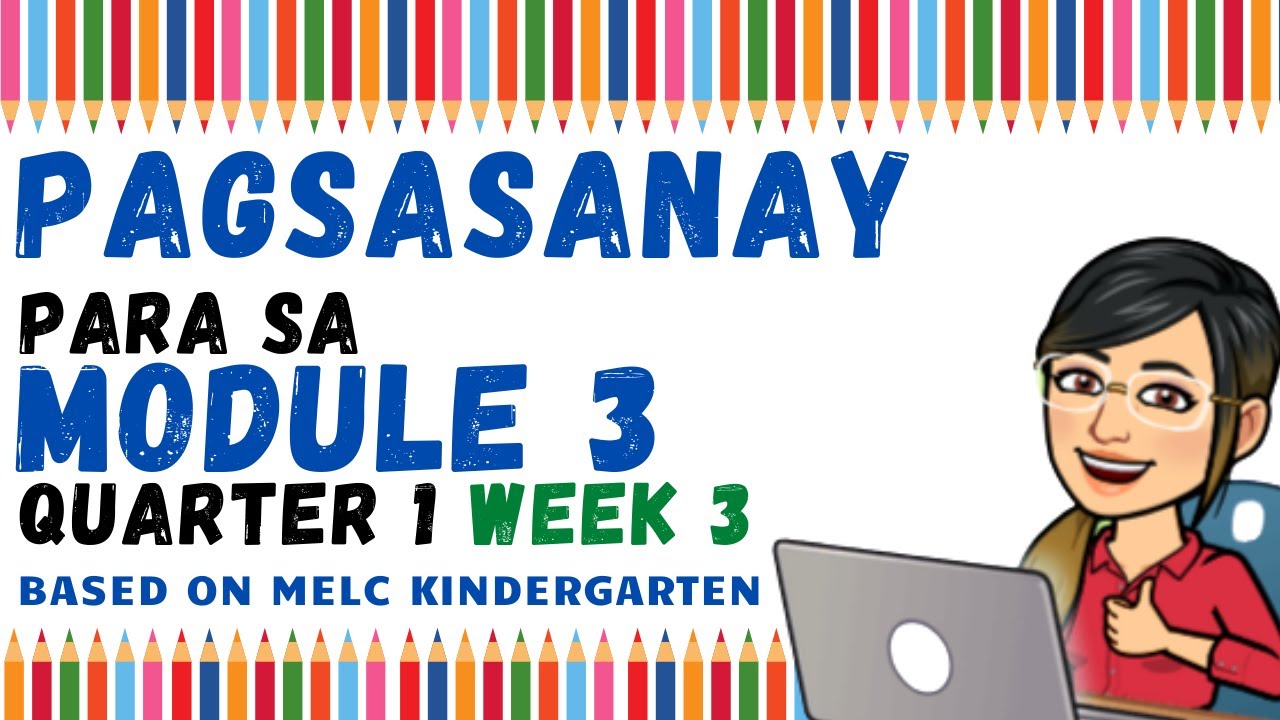 PAGSASANAY PARA SA MODULE 3 WEEK 3 - YouTube