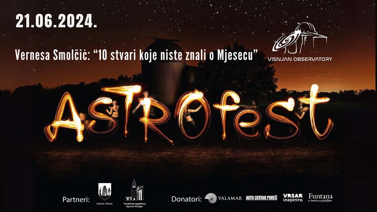 Astrofest 2024.: Vernesa Smolčić - 10 stvari koje niste znali o Mjesecu ...