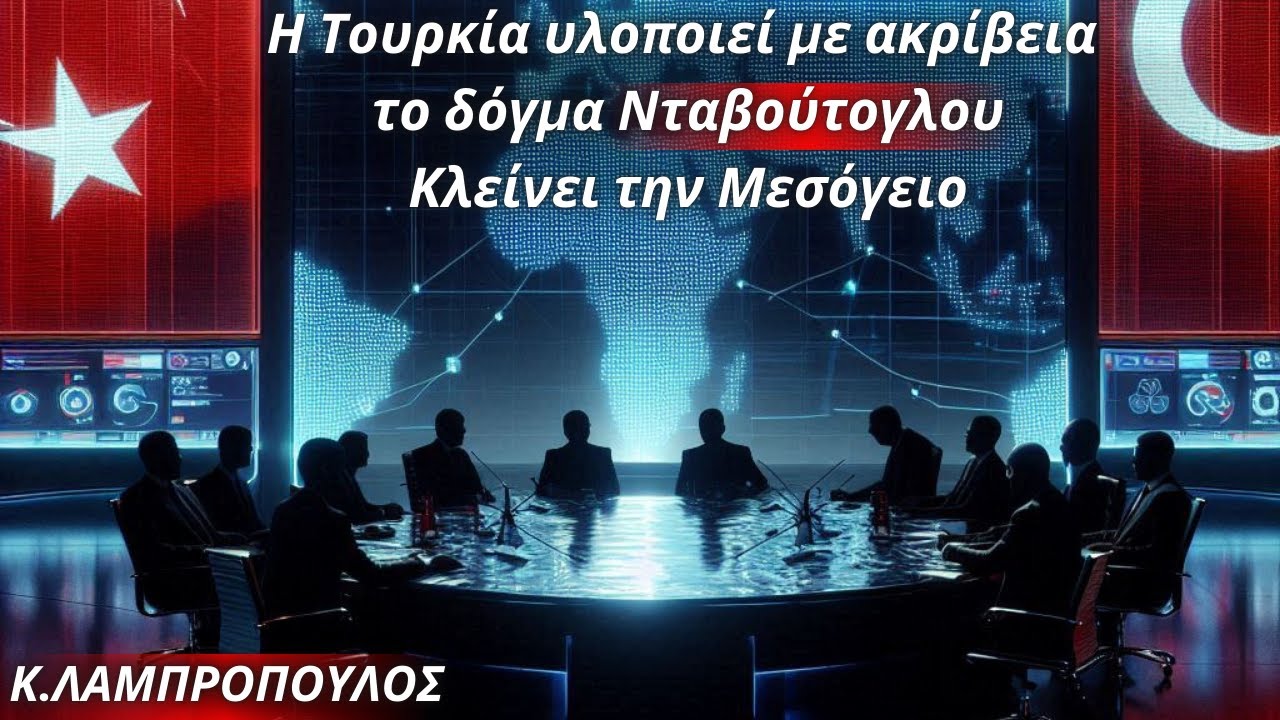 Κωνσταντίνος Λαμπρόπουλος: Η Τουρκία υλοποιεί με ακρίβεια το δόγμα ...