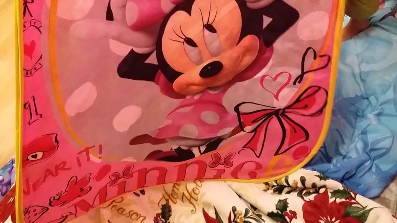Minnie camp tent - YouTube
