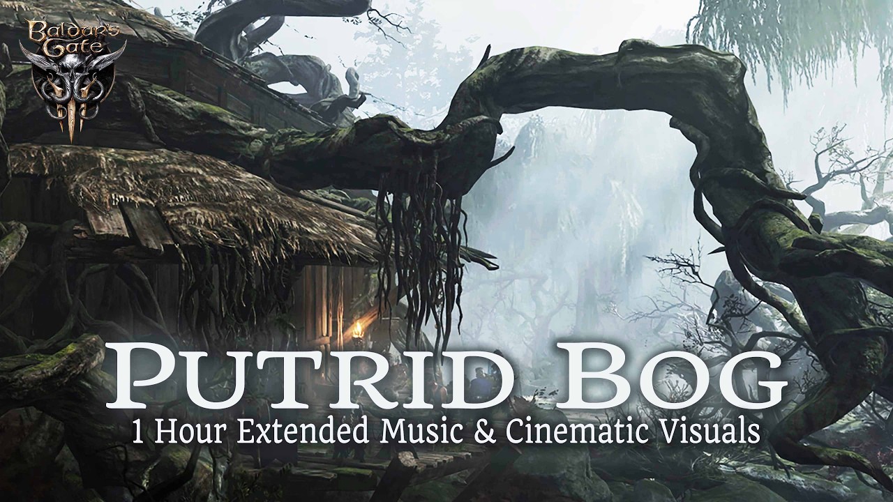 Baldur's Gate 3 - Putrid Bog (Ambient Music) - YouTube