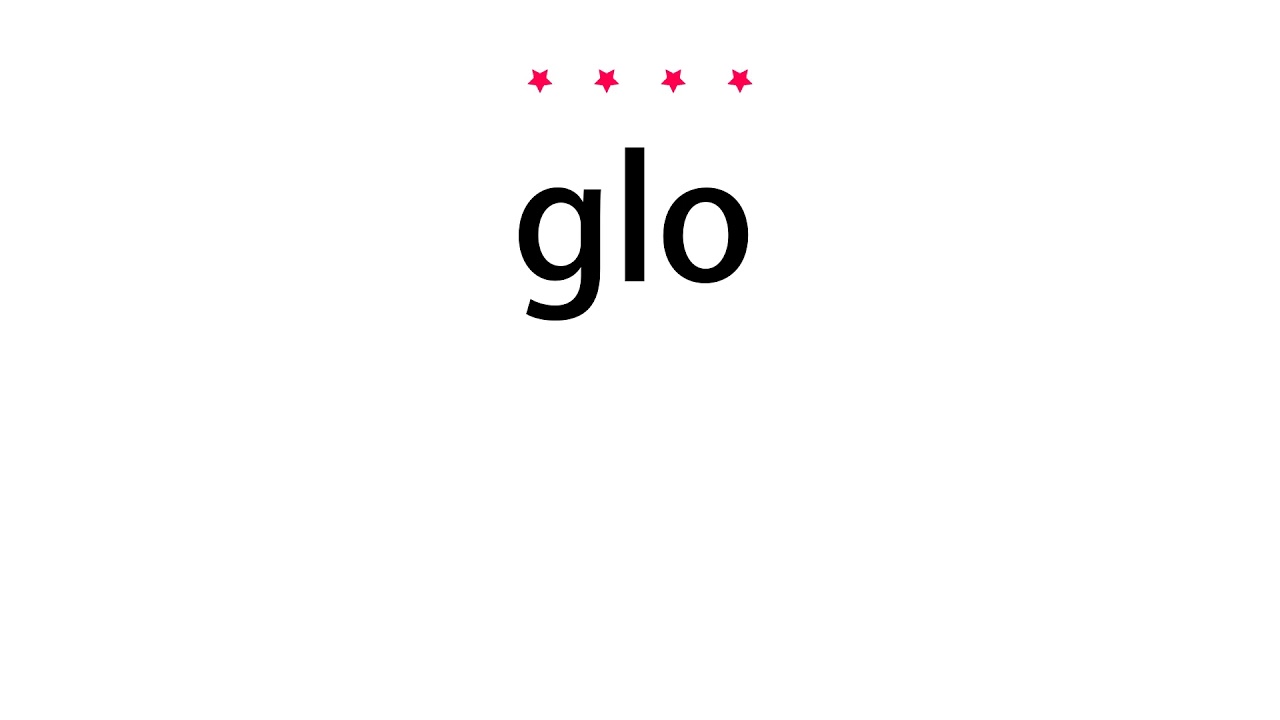 How to pronounce glo - Vocab Today - YouTube