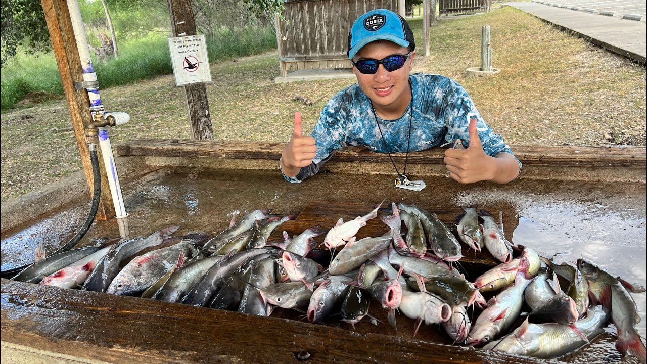 Fishing at Choke Canyon Load up on Catfish - YouTube