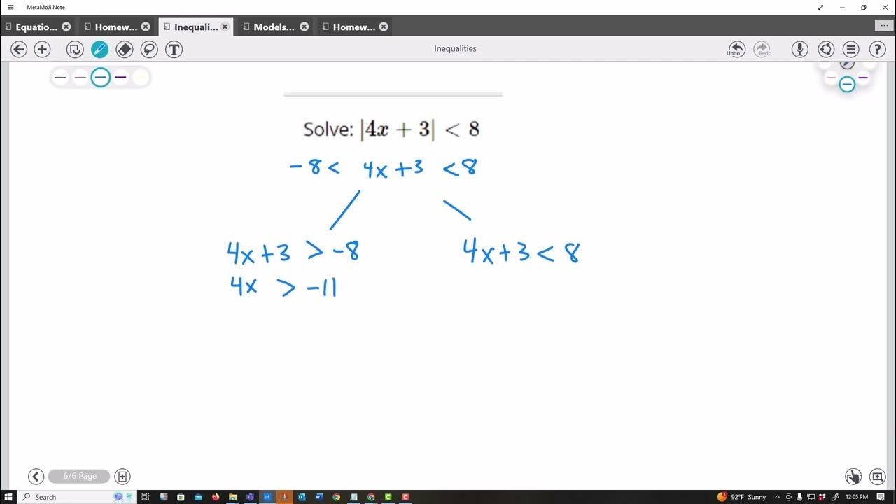 College Algebra Solving Another Inequality With Absolute Value YouTube college-algebra-solving-another-inequality-with-absolute-value-youtube