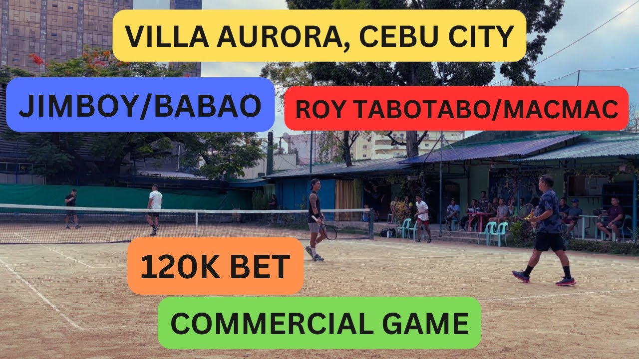 Roy Tabotabo/Macmac VS Jimboy/Babao | Villa Aurora, Cebu City ...