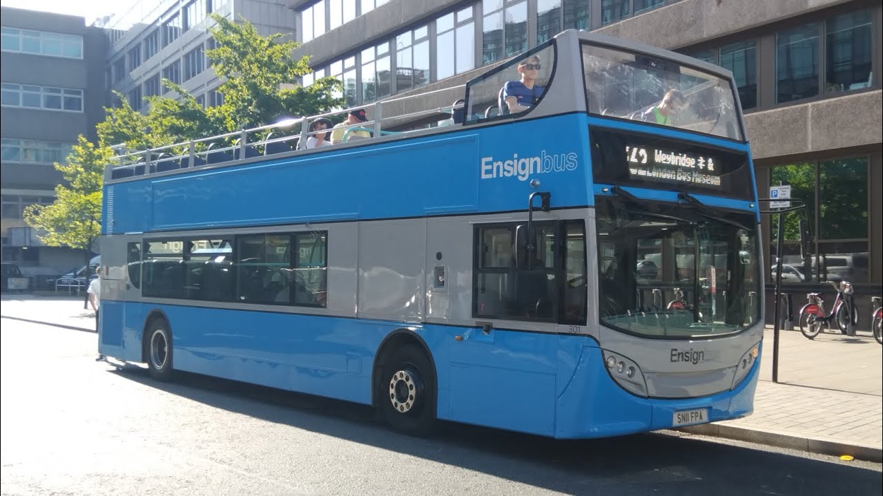 Ensignbus - AD E400 Open Top - 301 - SN11FPA - on Route 462 - at ...