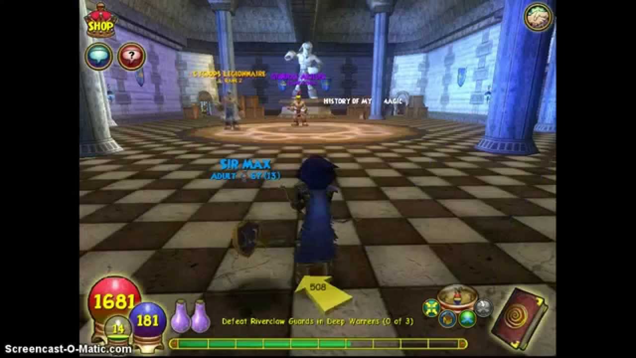 {Wizard101} Akilles Keep Fight - YouTube