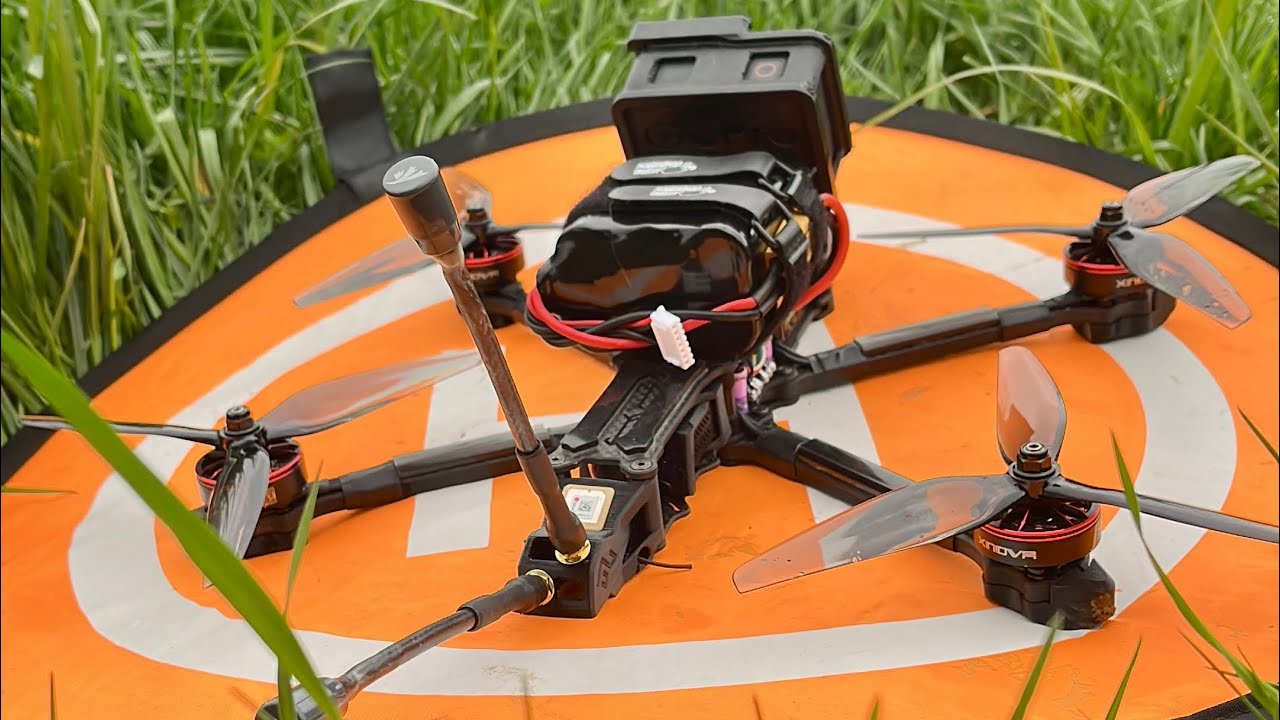 7” FPV 3 km in one direction flight GoPro footage - YouTube