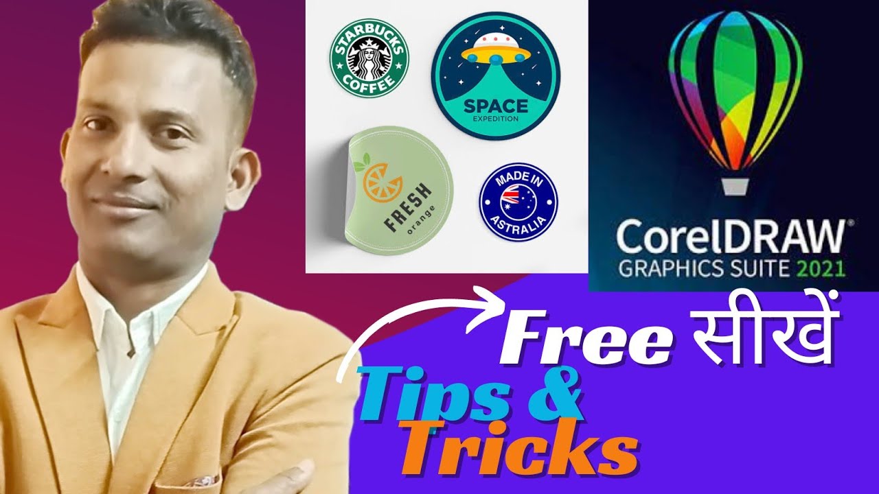 Corel Draw Tips & Tricks Design Sticker | CorelDraw Graphic Tutorials ...