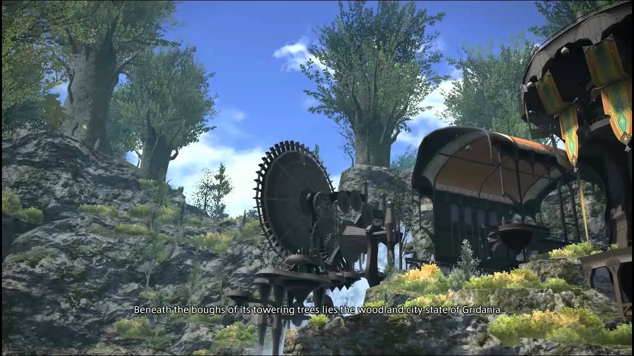 FFXIV A Realm Reborn Legacy Intro cut scene - YouTube