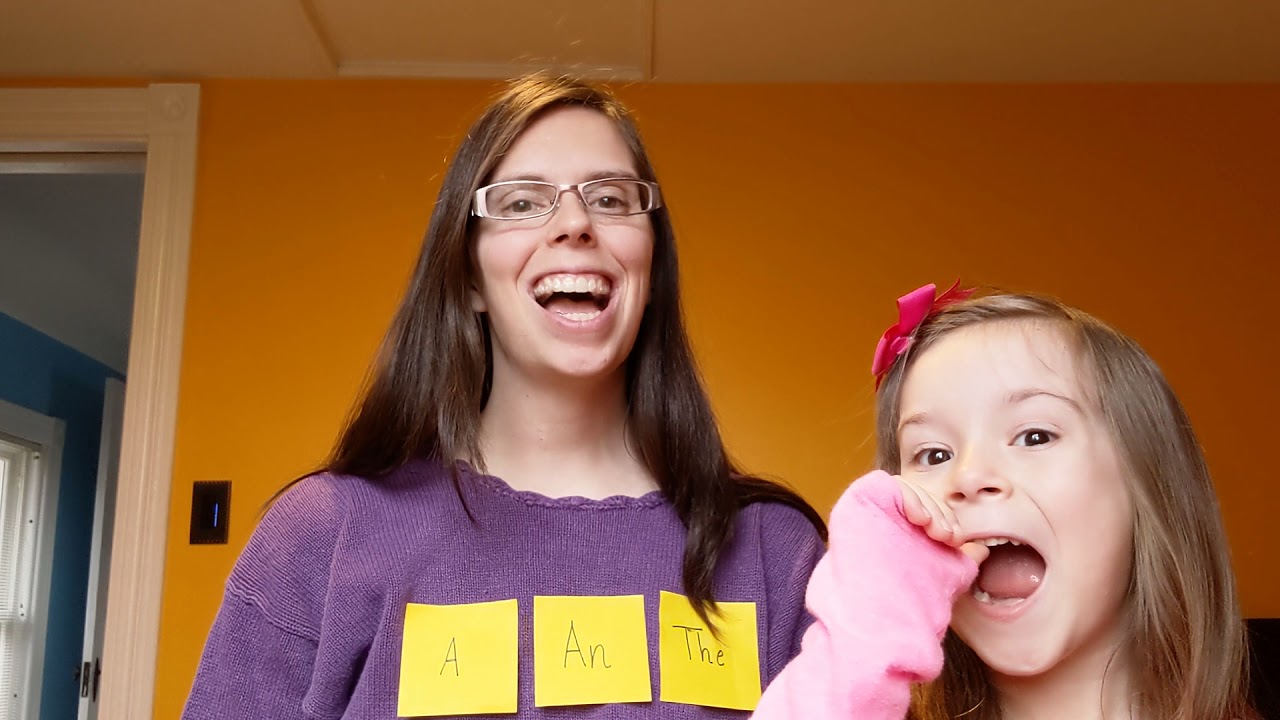 The Article Adjective Jingle (Shurley English) - YouTube