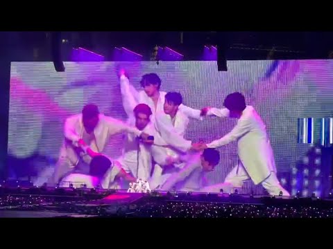 BTS ON + Fire + DNA + Dope Permission to Dance On Stage LA at SOFi Stadium