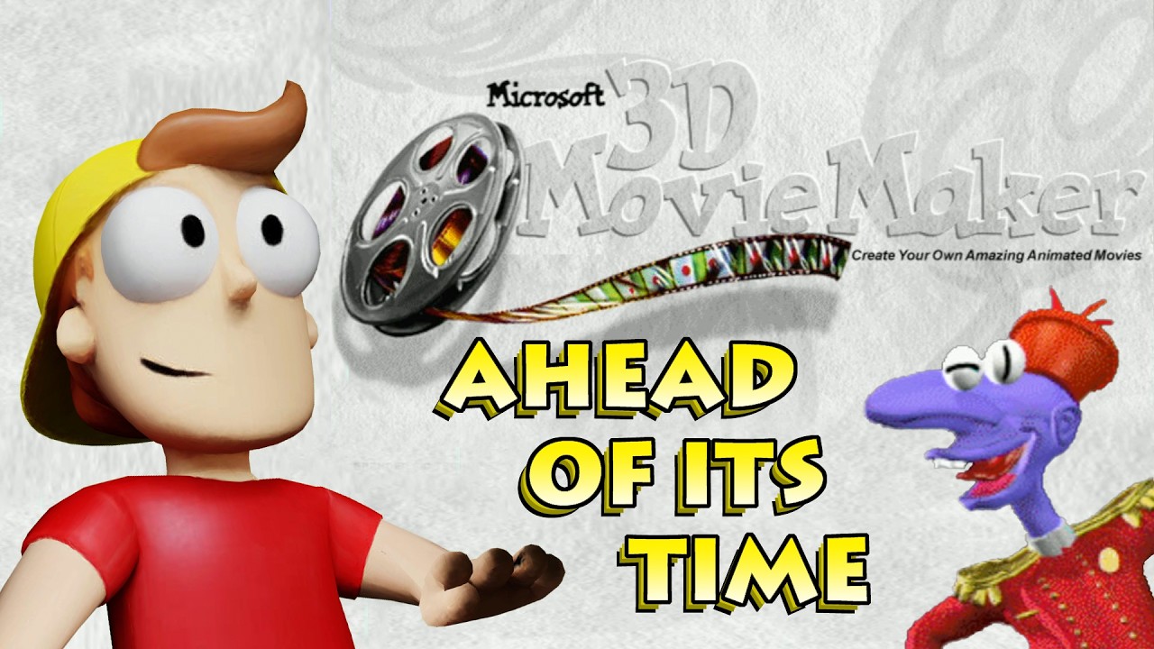3D Movie Maker: Microsoft's Buried Animation Software for Kids - YouTube