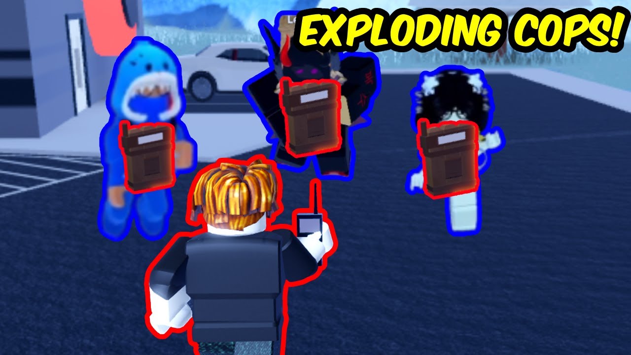 EXPLODING A BUNCH OF COPS with C4 | Roblox Jailbreak - YouTube