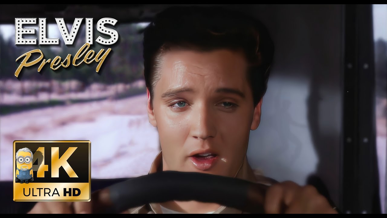 Elvis Presley AI 4K Enhanced ⭐UHD⭐ - Riding The Rainbow 1962 - YouTube