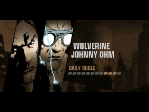 Wolverine vs Johnny Ohm - Marvel Nemesis - YouTube