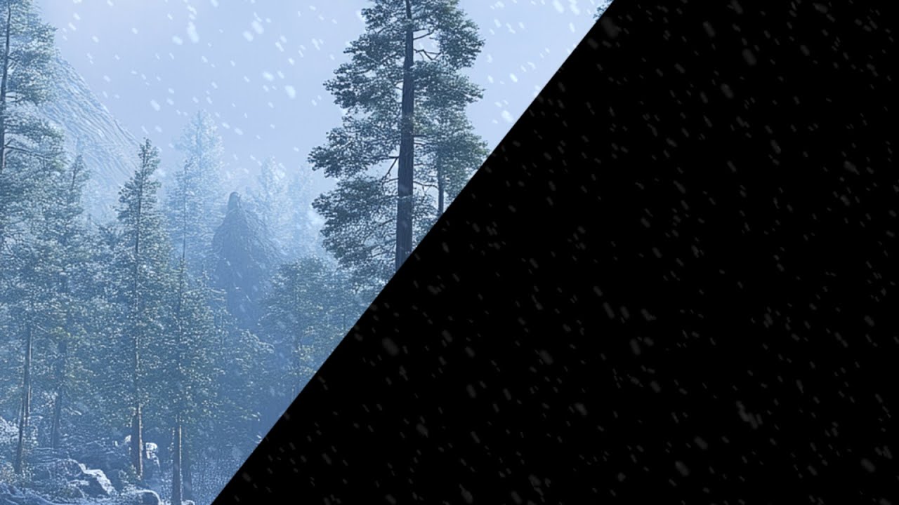 Snowfall Effect 04 - FHD - Free Footage I No Copyright - YouTube