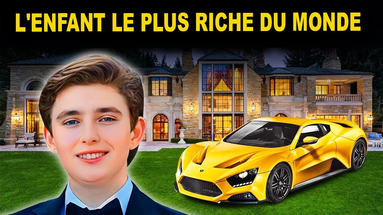 Dans les coulisses de la vie de milliardaire de Barron Trump l'enfant le plus riche du monde ...