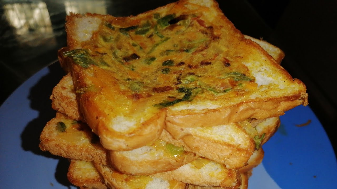 Egg masala bread toast ||in 2 minutes||tea time recipe|| - YouTube