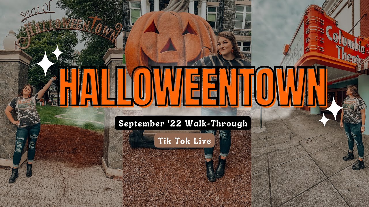 Halloweentown - St. Helens, Oregon (Tik-Tok live) - YouTube