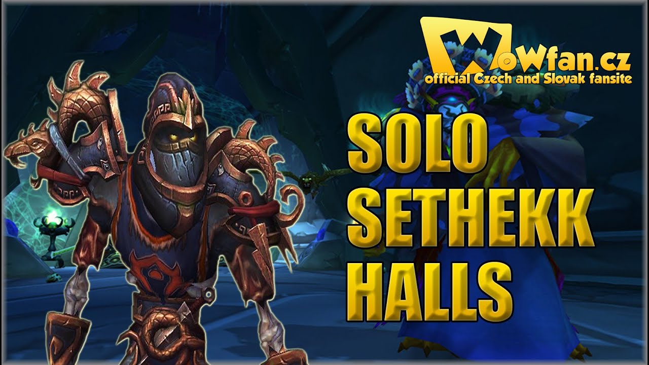 WoW - Solo Sethekk Halls (mount) CZ - YouTube