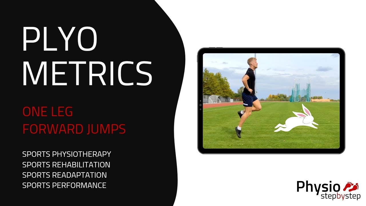 PLYOMETRICS - One Leg Forward Jumps - YouTube