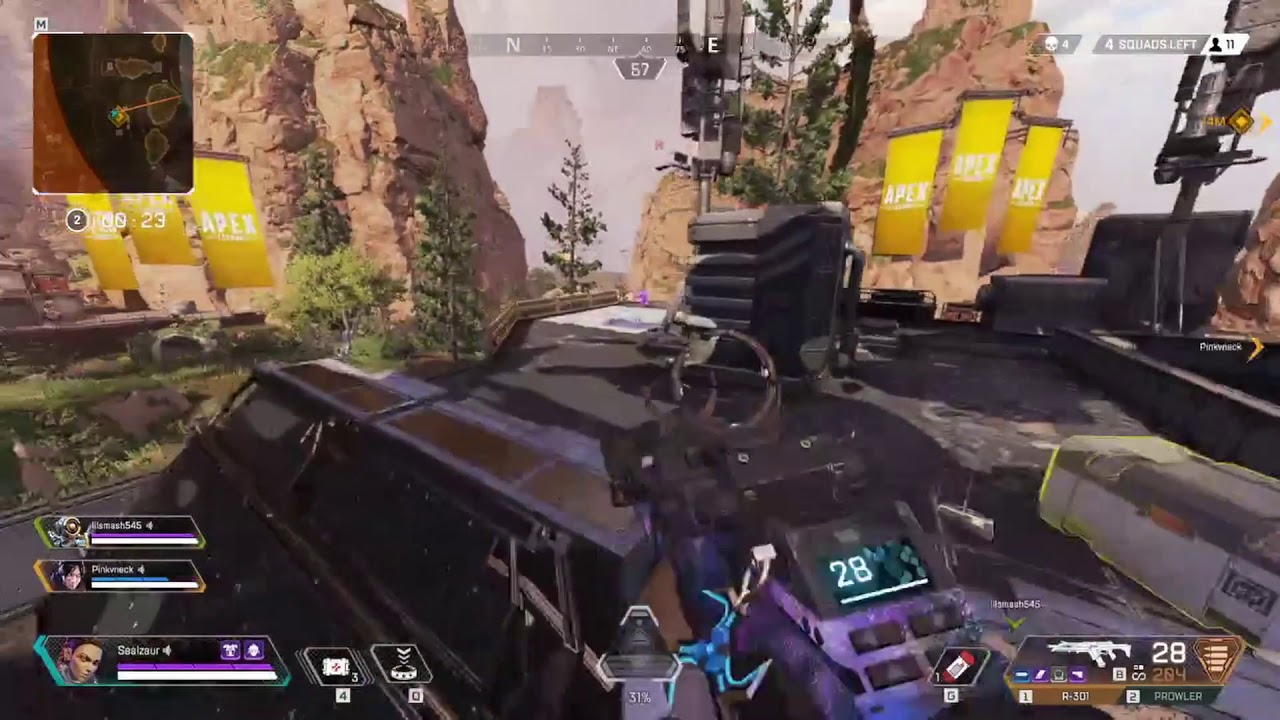 I CROSSED THE MAP TO FALL OFF IT | APEX LEGENDS HIGHLIGHTS - YouTube