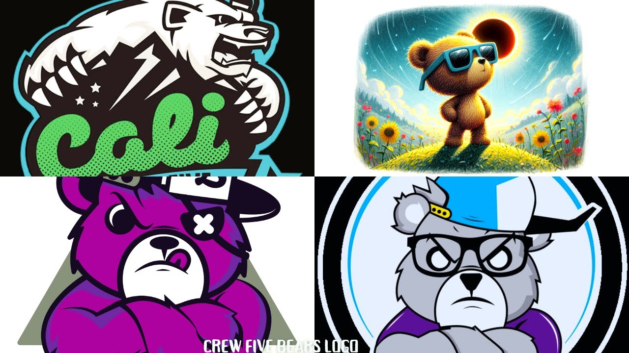 ⭐️ "The Evolution of Crew Five Bears Logos 🐻 (You Won’t Believe the ...