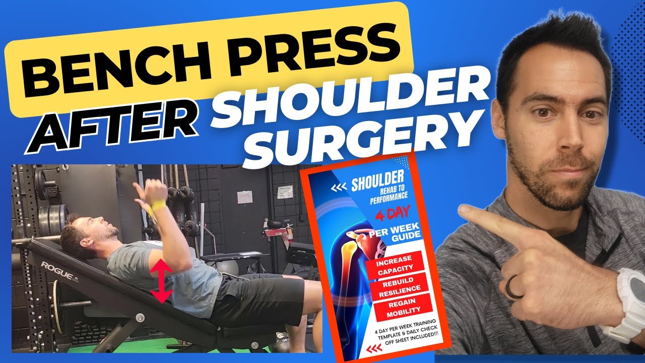 Return to Bench Press After Shoulder Labrum Injury! 4 Phases! - YouTube