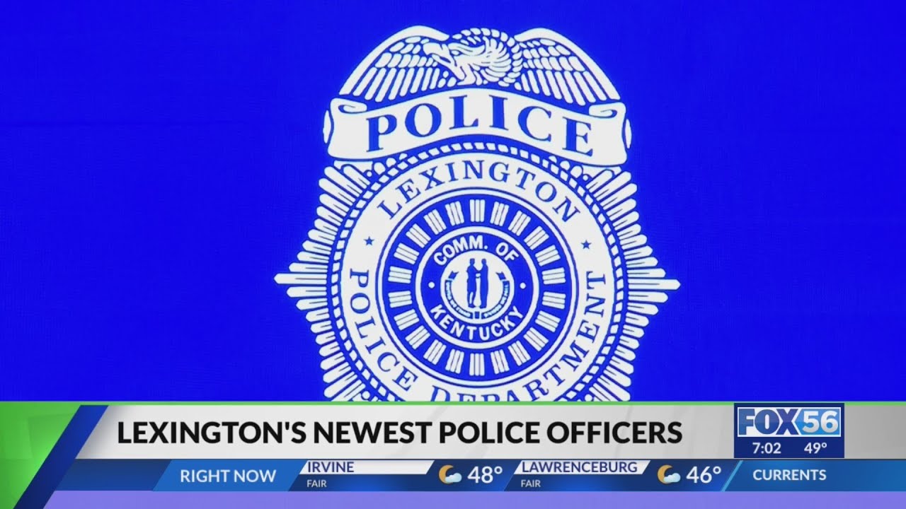 Lexington Police Department celebrates growth at recruit graduation ...