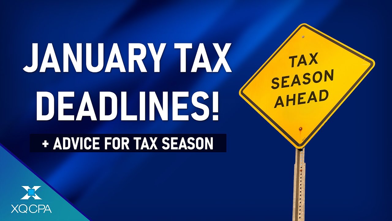 Important January Deadlines for Business Owners! - YouTube