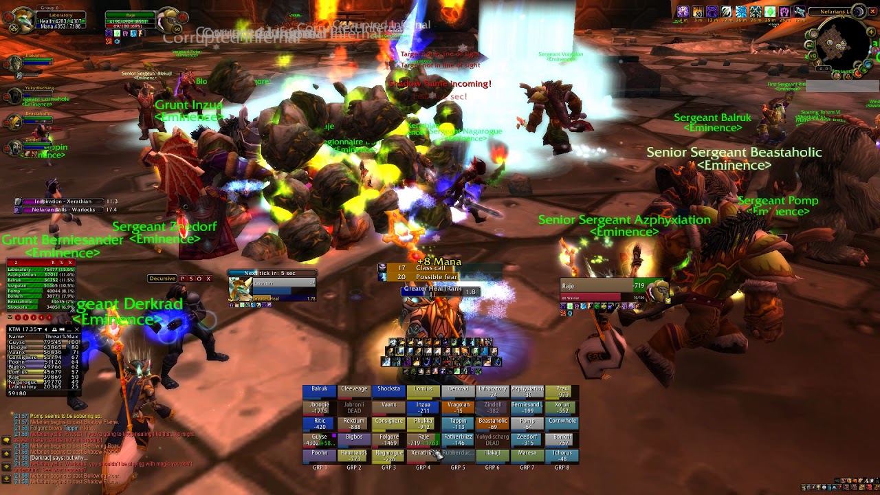 Vanilla WoW Light's Hope - Nefarian [Blackwing Lair] - YouTube