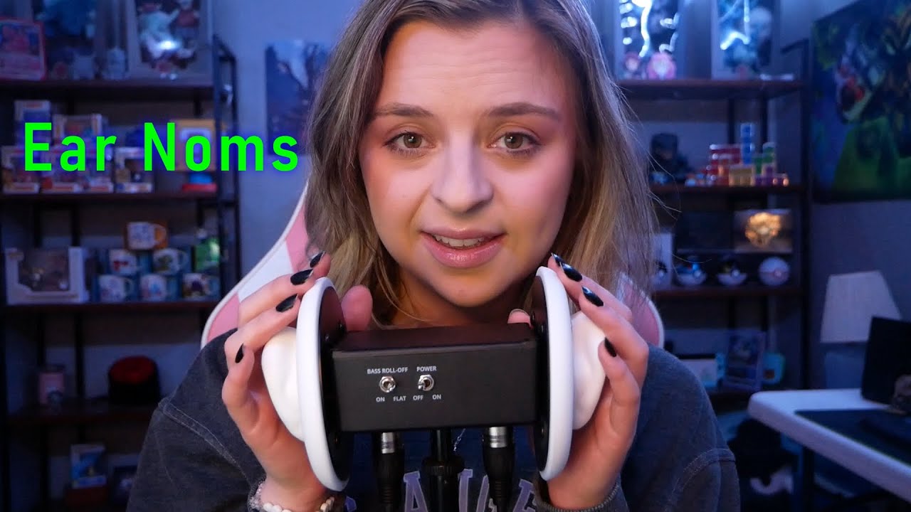 Asmr~ Up Close Mouth Sounds Ear Noms Youtube