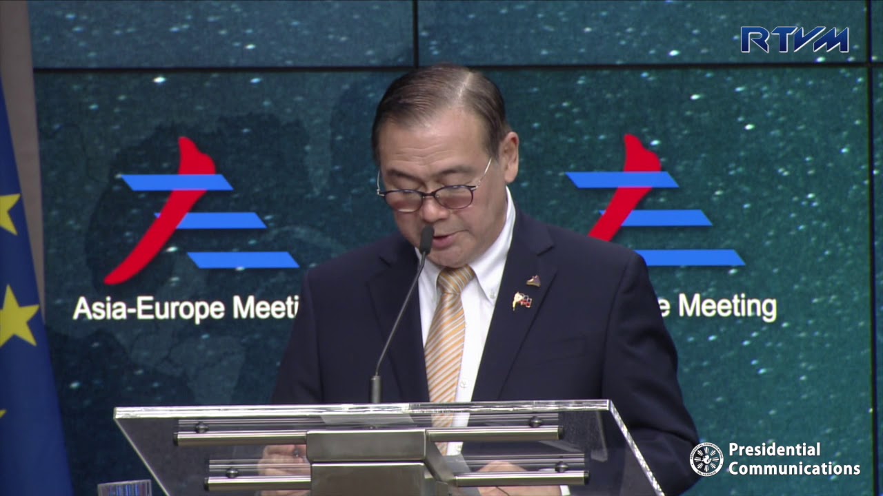 Press Conference of Department of Foreign Affairs Secretary Teodoro ...