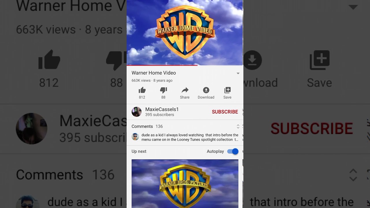 wb home video logo - YouTube
