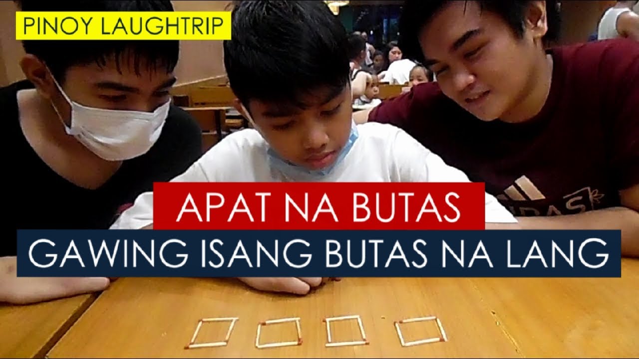 KUMASA SA HAMON : APAT NA BUTAS, GAWING ISANG BUTAS NA LANG IN 2 MOVES ...