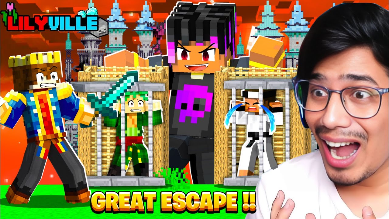 THE GREAT ESCAPE IN LILYVILLE 😨 | Lilyville Day 78 - YouTube