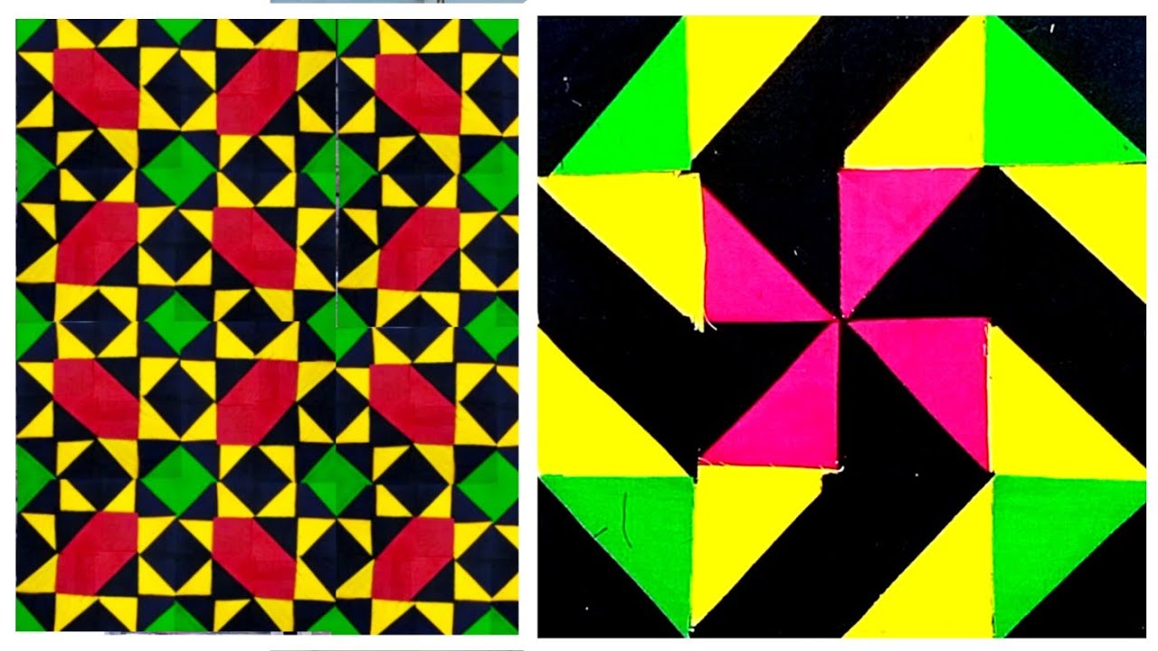 Quilt art || Baby faliya design|| Quilt magic kit || Gudarli ...