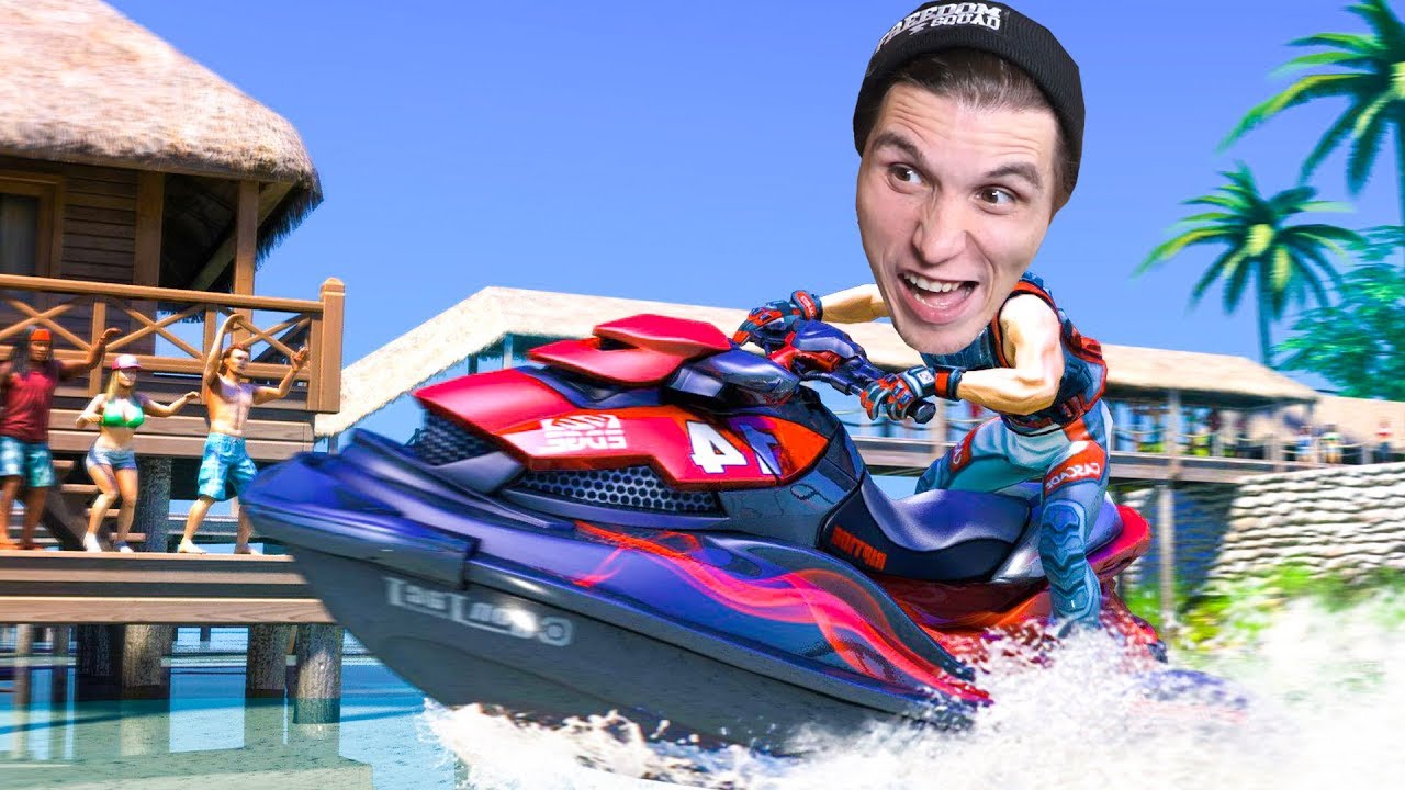 Der JET-SKI Simulator - YouTube