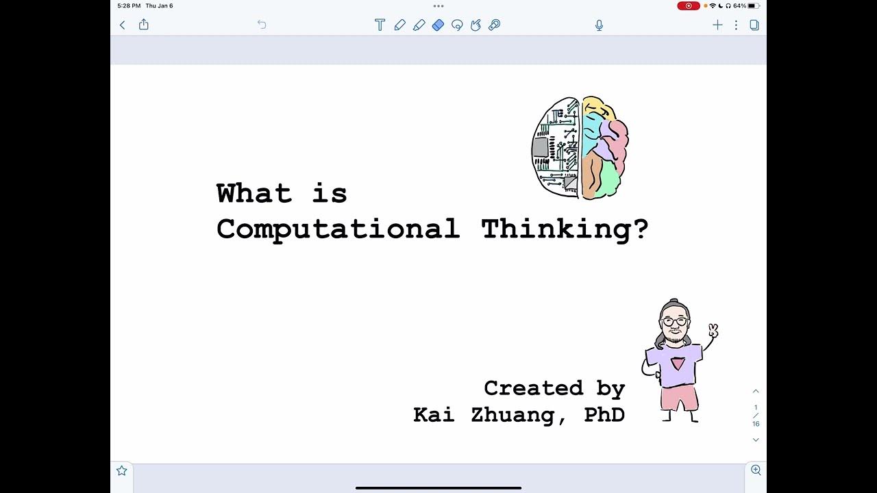 What is Computational Thinking? - YouTube