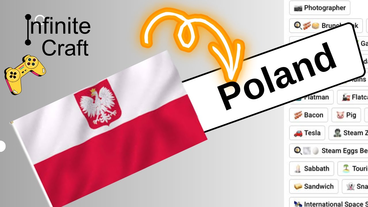 Infinite craft - How To Make Poland in Infinite craft - YouTube