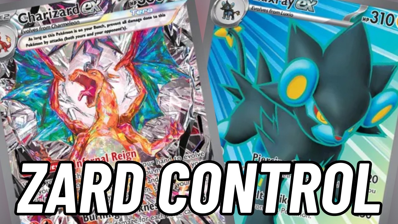 Charizard ex + Luxray ex combine for a WILD control deck! (Pokemon ...