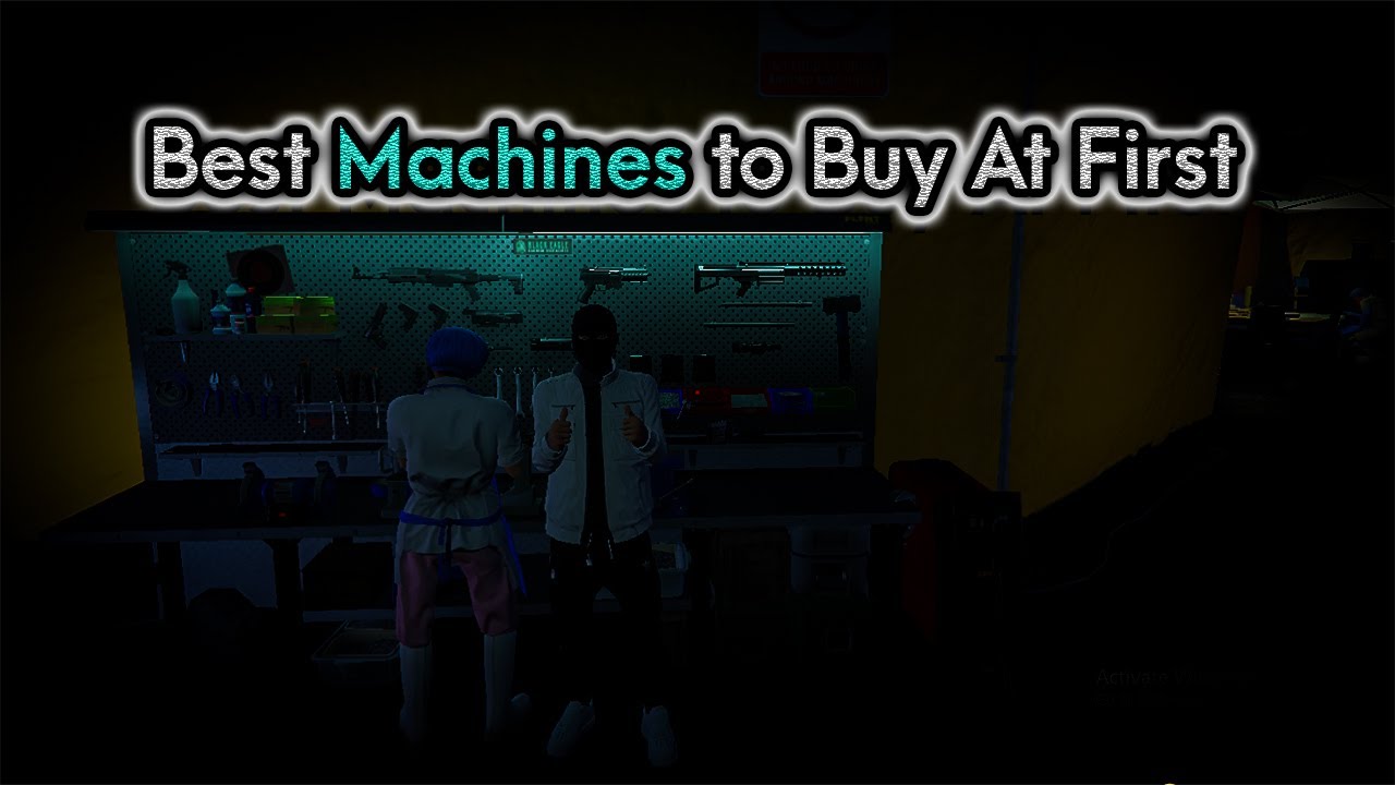 Top 5 Machines That You Can Buy At First In Bunker || Grand Rp || GTA 5 ...