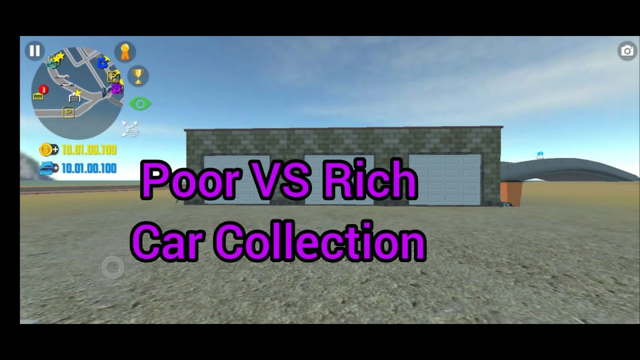 car simulator 2 poor vs rich car collection - YouTube