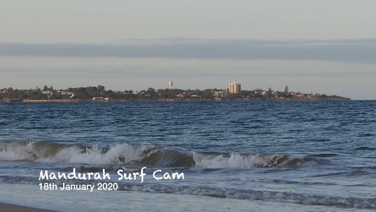 Mandurah Surf Cam – 18th January - YouTube