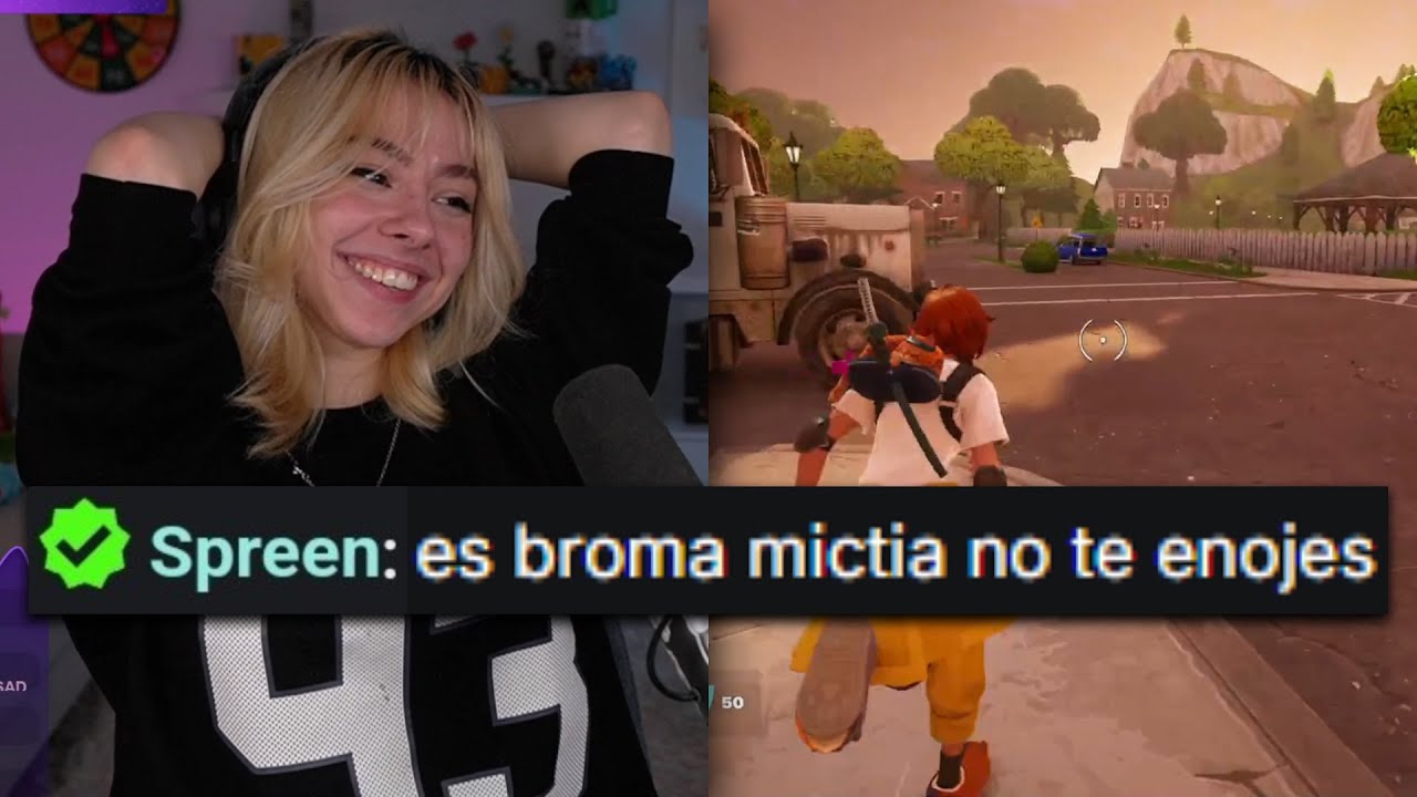 Mictia se enoja con spreen por esto - YouTube