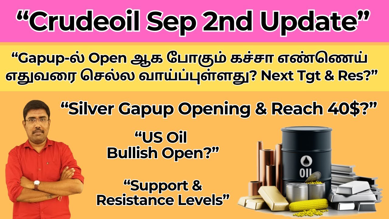 “How far is the crude oil likely to go when it opens in Gapup? Next Tgt ...