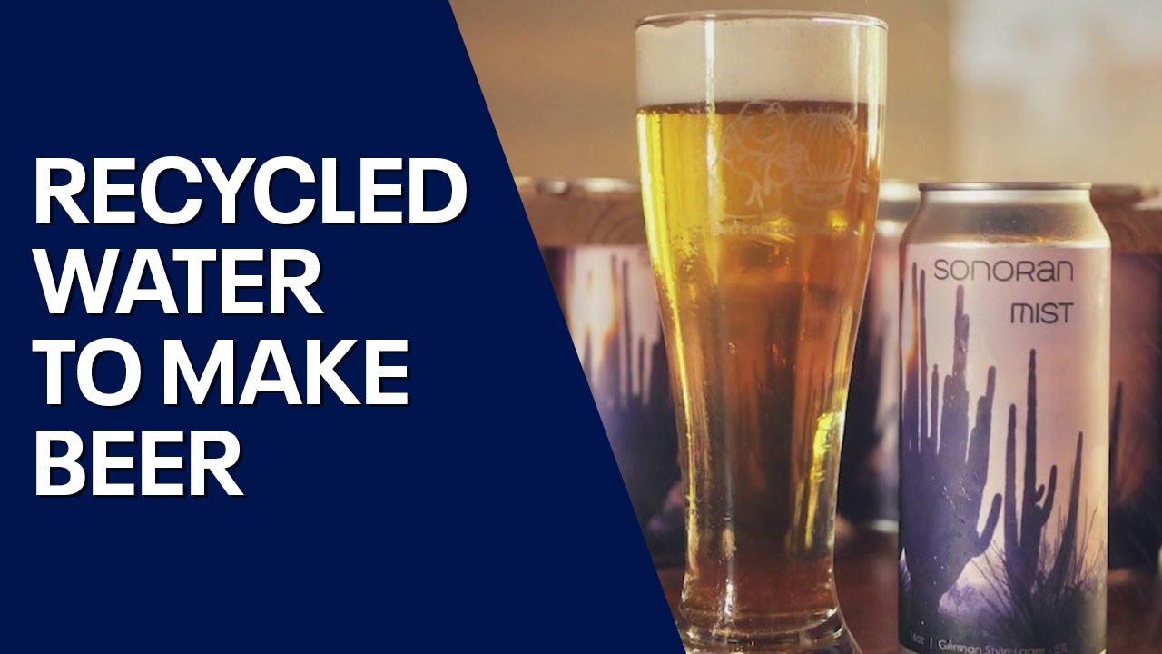 Desert Monks Brewing uses recycled water to brew beer in Gilbert - YouTube