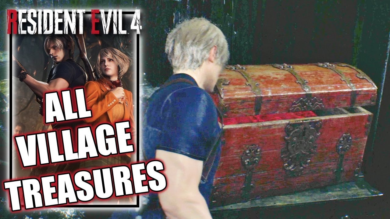Resident Evil 4 Remake - All Village Treasure & Small Key Locations ...